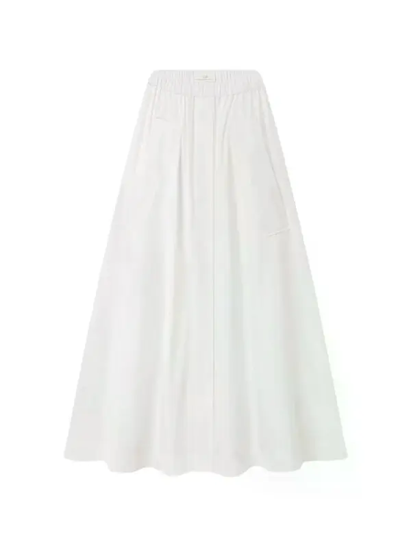 Co Collection Parachute Skirt - White