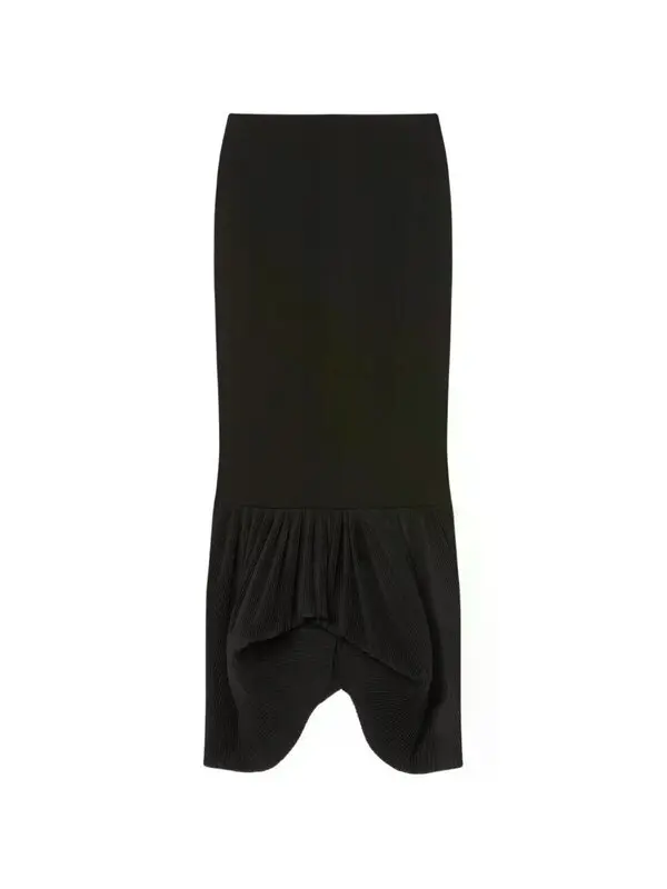 Co Collection Ruffled Skirt - Black