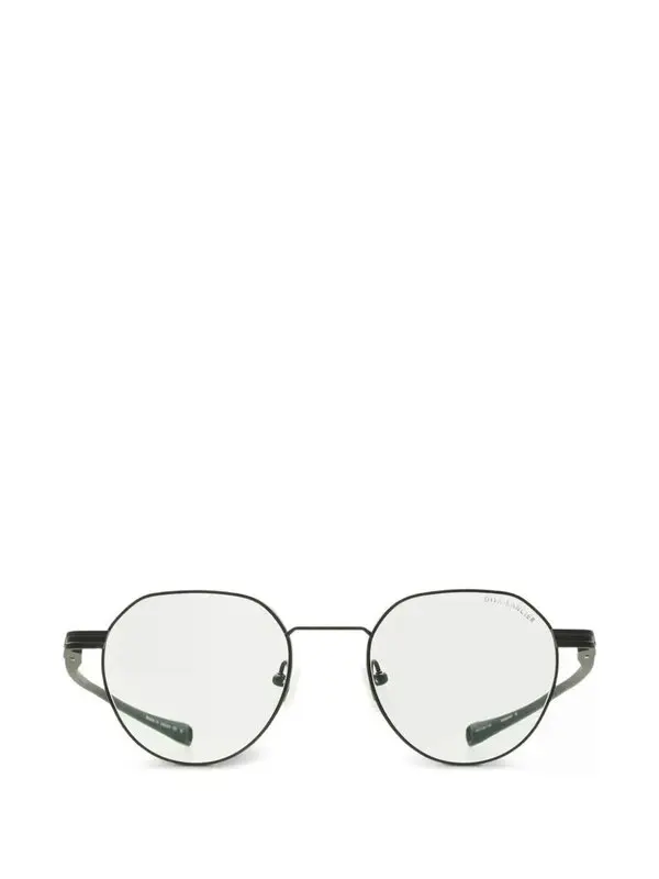 Dita Round Frame Glasses - Black