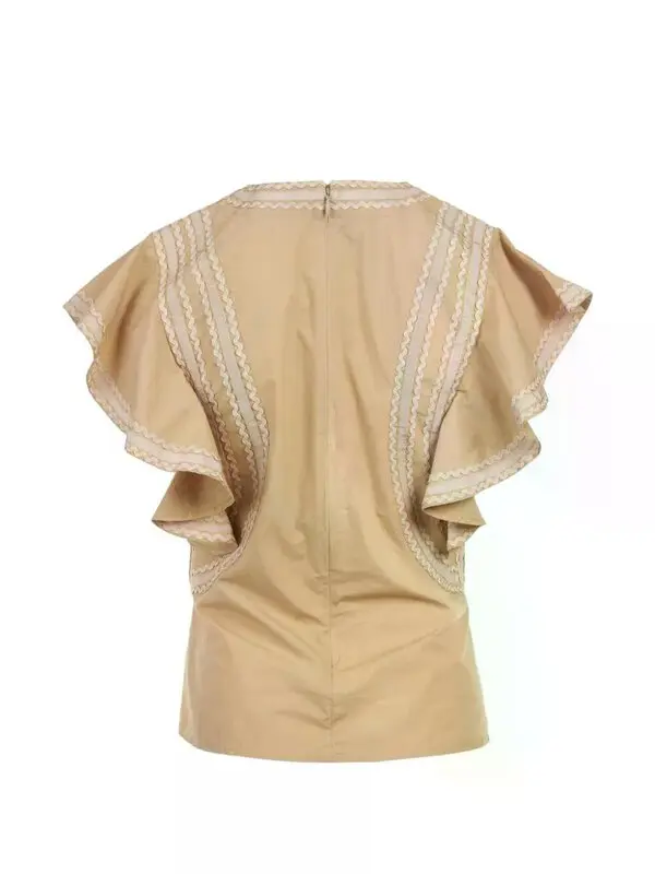 Ulla Johnson Ruffled Cotton Top
