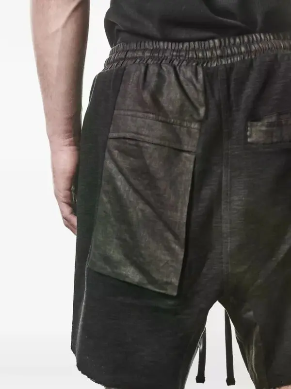 THOM KROM Pocket Drawstring Shorts - Black