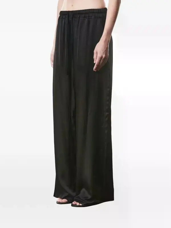 THOM KROM Drawstring Pants - Black