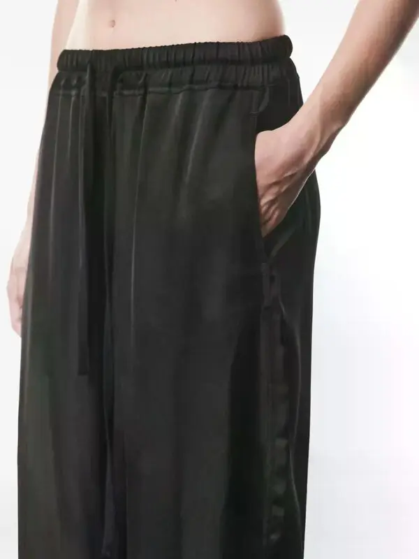 THOM KROM Drawstring Pants - Black