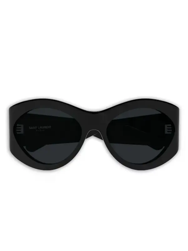 Saint Laurent Sl 854/f Round-frame Sunglasses - Black