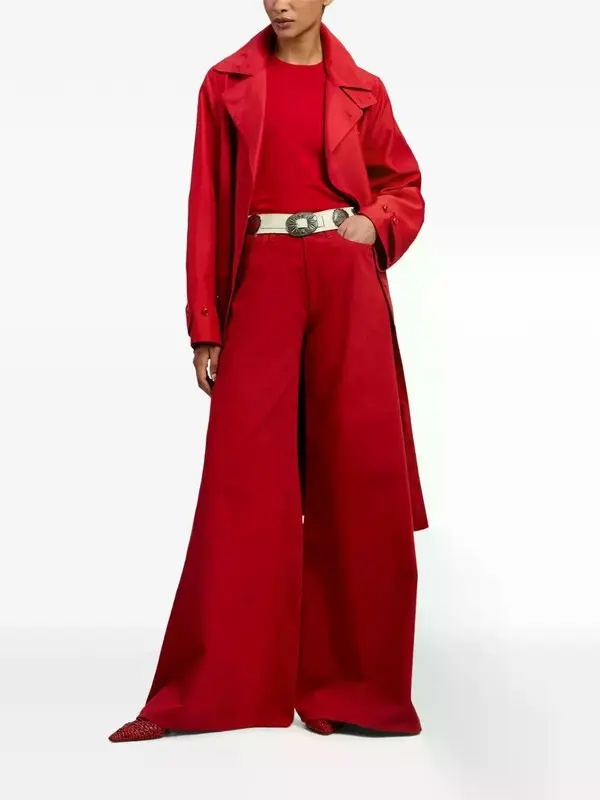 Ralph Lauren Cast Concho Leather Belt - Neutrals