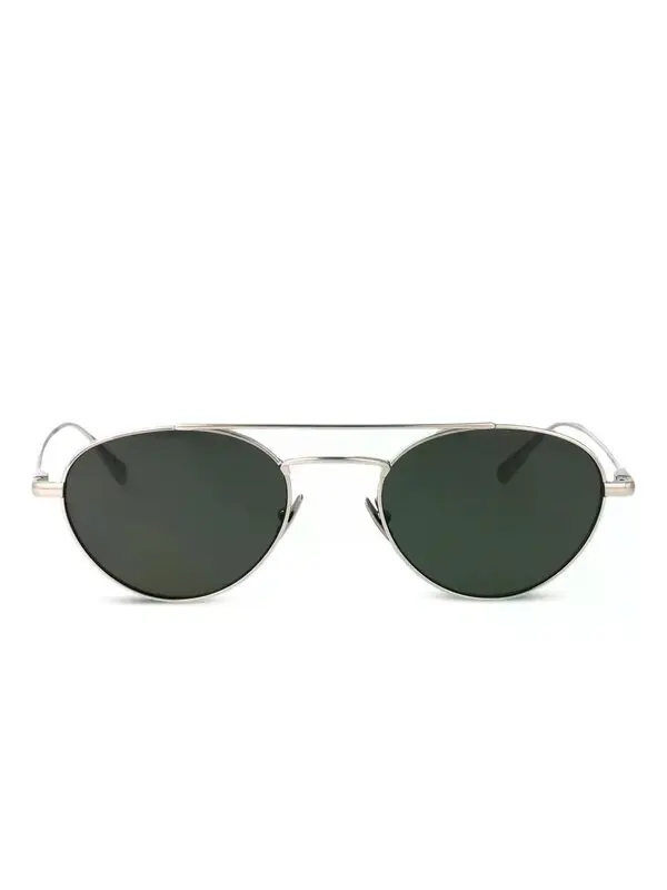 Saint Laurent Pilot-frame Sunglasses - Silver