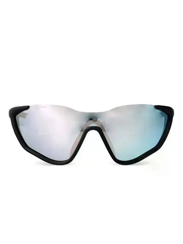 Gucci Mask-shaped Sunglasses - Black