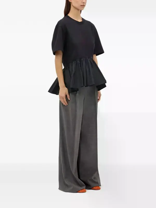 MSGM Ruffled T-shirt