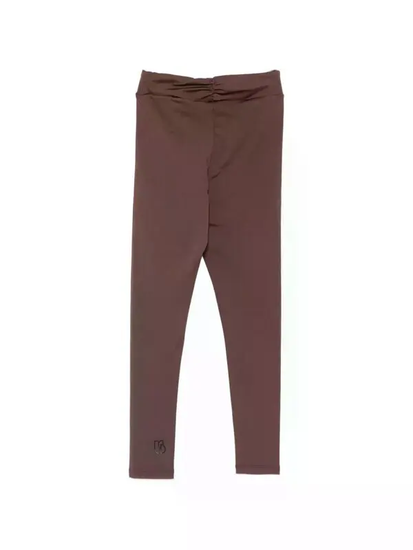 Ba&sh Logo-detail Leggings - Brown