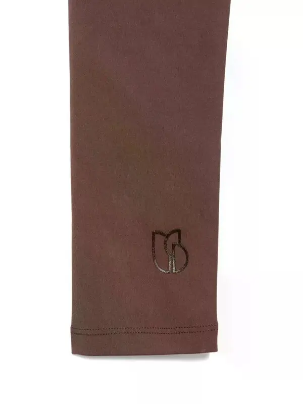 Ba&sh Logo-detail Leggings - Brown