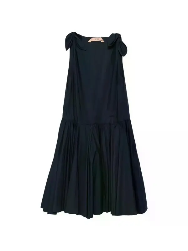N°21 Tie Straps Gathered Dress