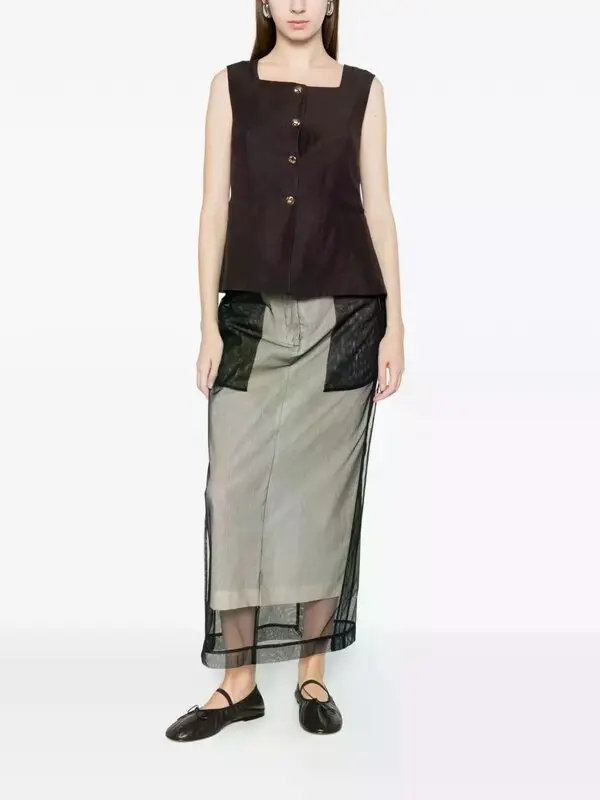 Liviana Conti Button-front Gilet