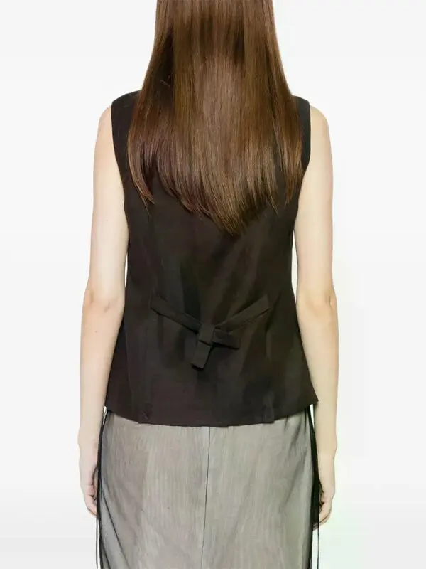 Liviana Conti Button-front Gilet