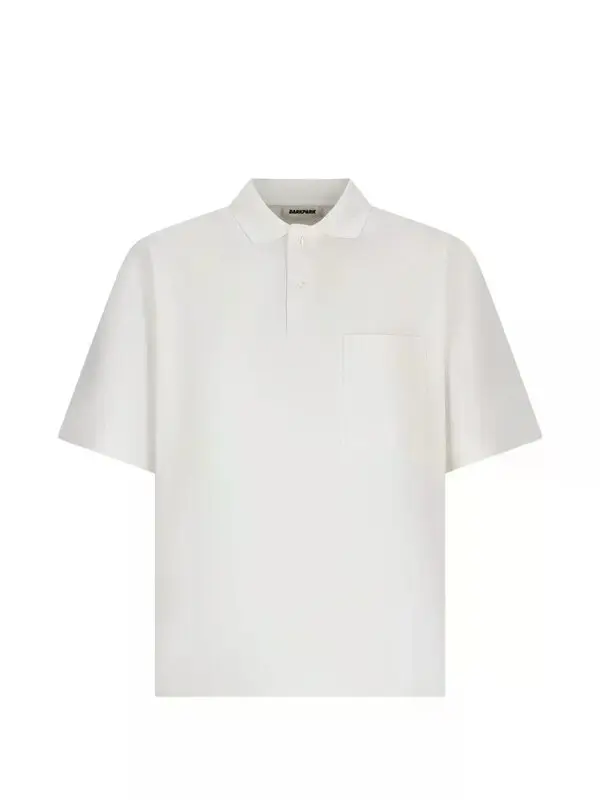 DARKPARK Cole Short-sleeved Polo Shirt - White