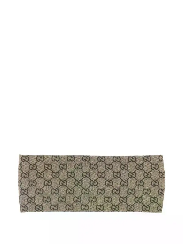 Gucci Printed Silk Twill Headband - Neutrals
