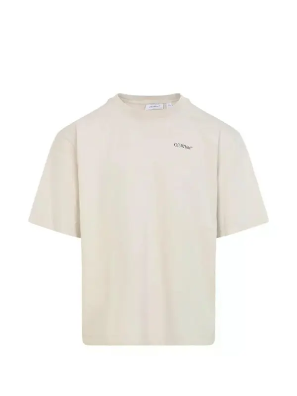 Off-White Half Arrows Graphic T-shirt - Neutrals