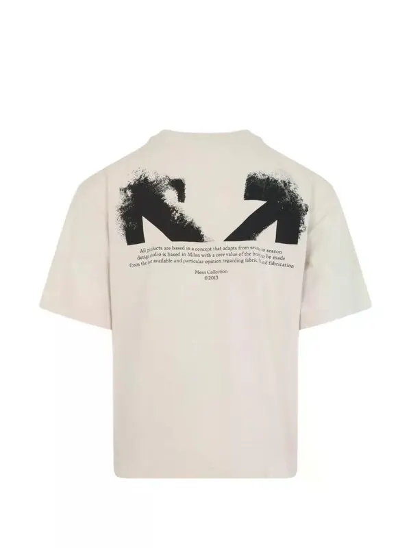 Off-White Half Arrows Graphic T-shirt - Neutrals
