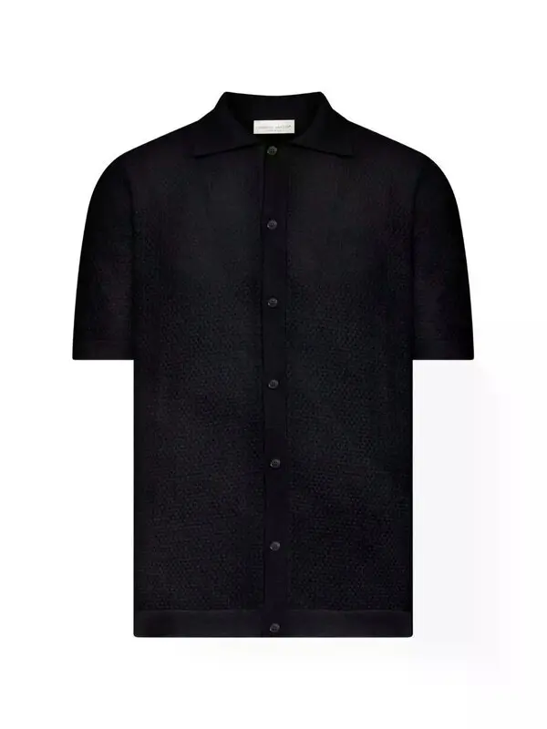 ROBERTO COLLINA Button-fastening Textured Shirt