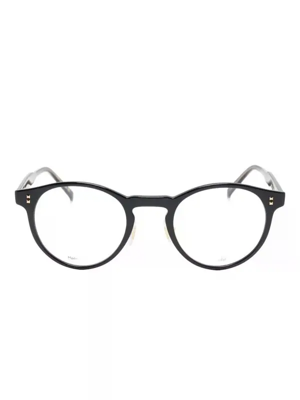 Dunhill Round-frame Glasses - Black