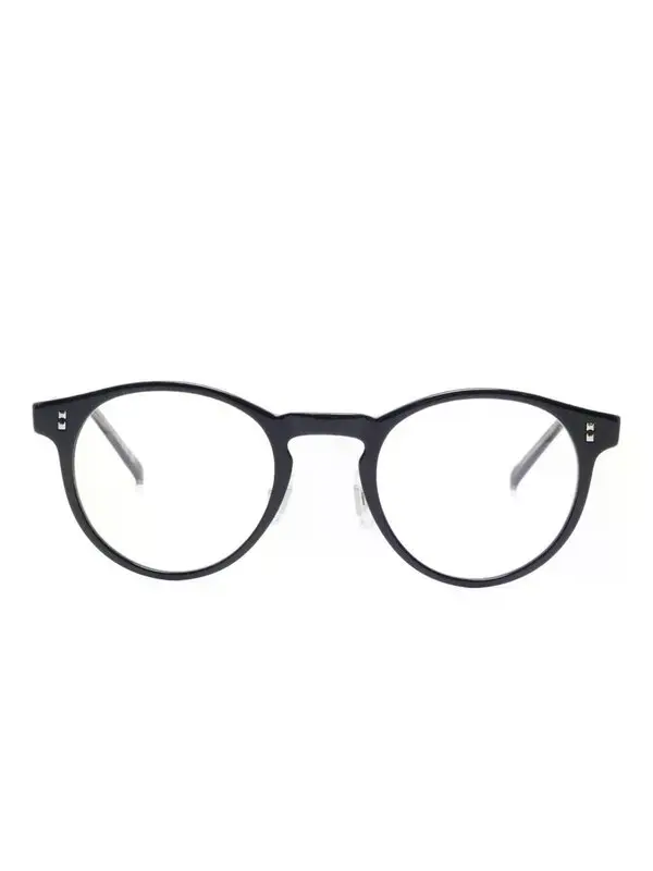 Dunhill Round-frame Glasses - Blue