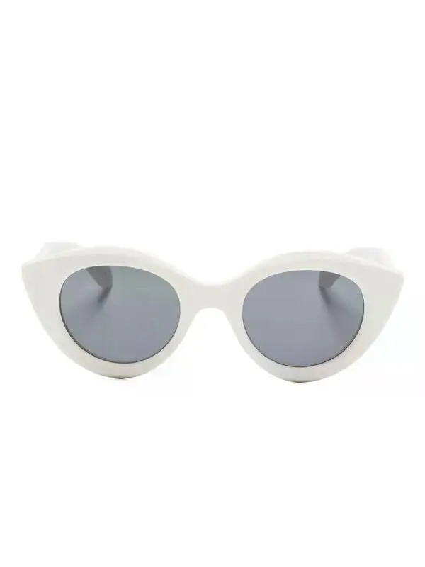 AZZEDINE ALAIA Cat-eye Sunglasses - White