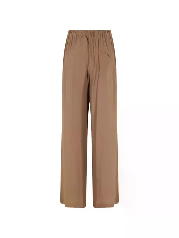 Federica Tosi Elasticated Trousers - Brown