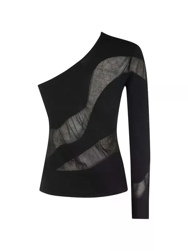 Federica Tosi One-shoulder Cut-out Sweater