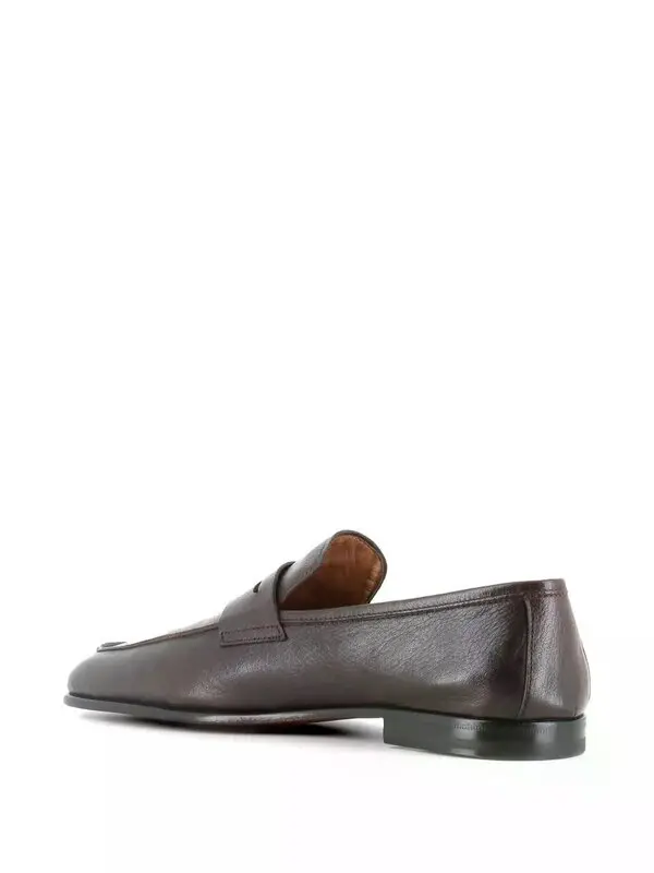ANTONIO MAURIZI Leather Penny Loafers