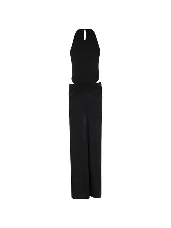 Erika Cavallini Cut-out Halterneck Dress