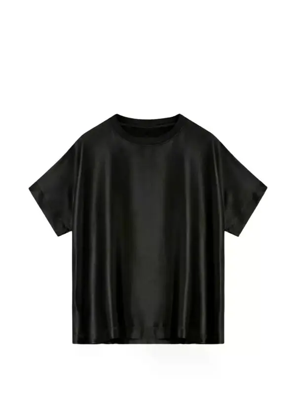 SEMICOUTURE Crew-neck T-shirt - Black