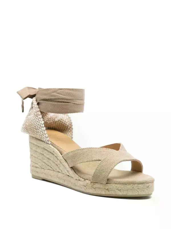 CastaÑer Bailey Cross-strap Beaded Espadrilles
