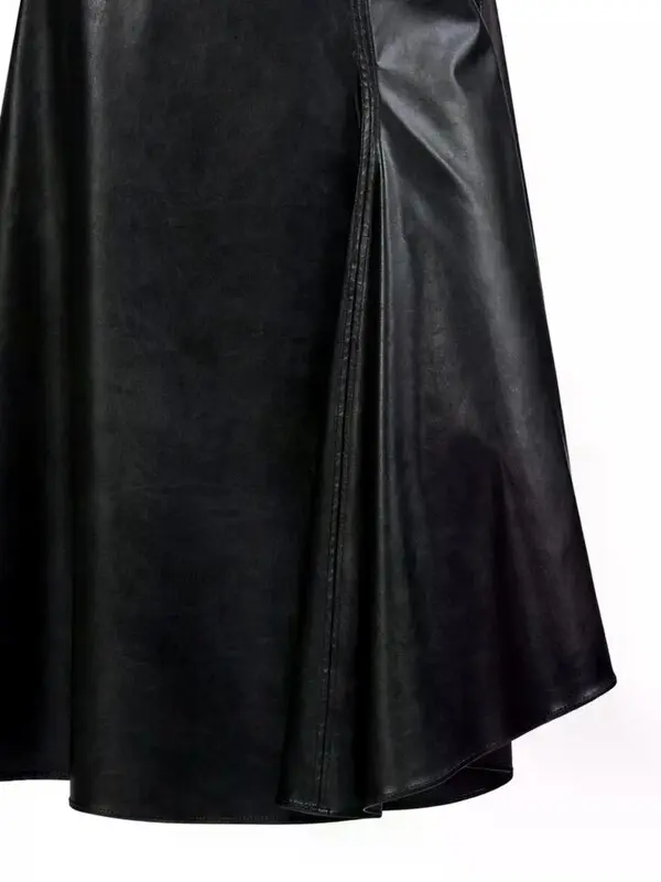 Barbara Bui Faux-leather Skirt