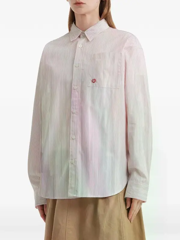 CHOCOOLATE Striped Cotton Shirt