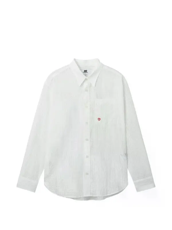 CHOCOOLATE Pocket-detail Button-up Shirt - White