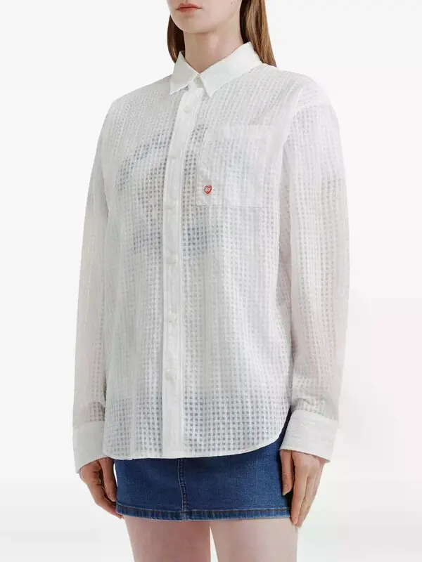 CHOCOOLATE Pocket-detail Button-up Shirt