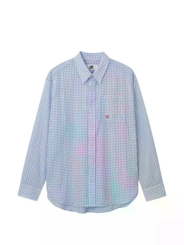 CHOCOOLATE Check-pattern Shirt - Blue