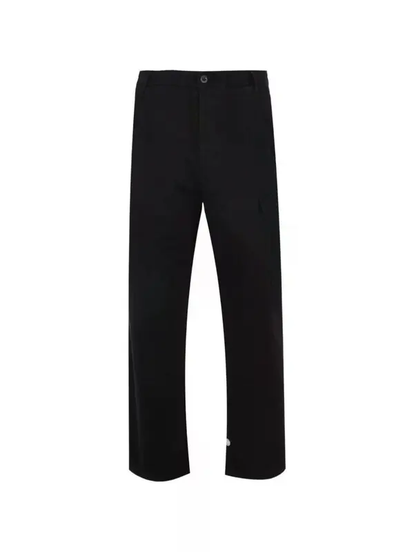 C.P. COMPANY Cotton Cargo Trousers - Black