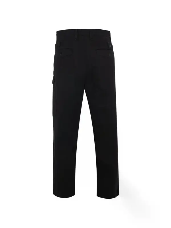 C.P. COMPANY Cotton Cargo Trousers - Black