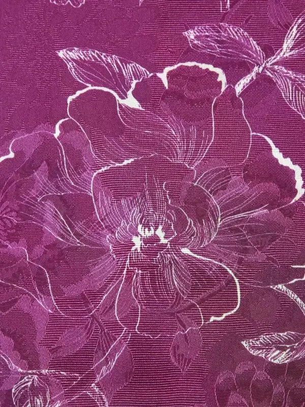 Shanghai Tang Floral Print Dress - Purple