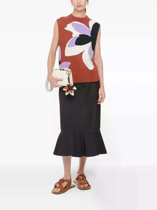 Plan C Flower-print Vest