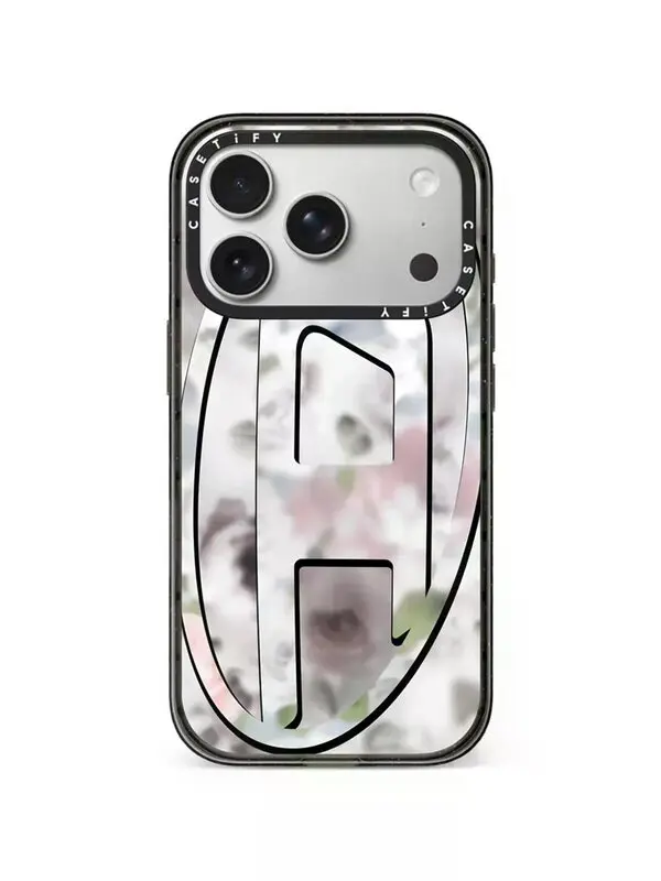 DIESEL X Casetify Oval D Iphone 17 Pro Case - White