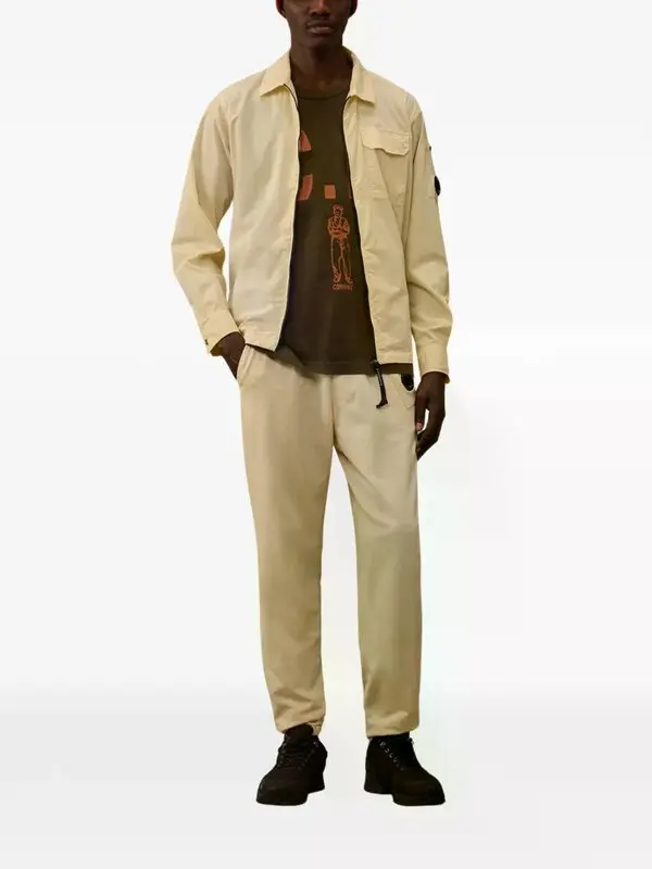 C.P. COMPANY Logo-detail Track Pants - Neutrals