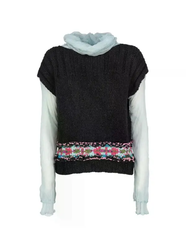 VOYAGE ET CIE Ribbed Sweatshirt