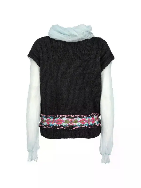 VOYAGE ET CIE Ribbed Sweatshirt