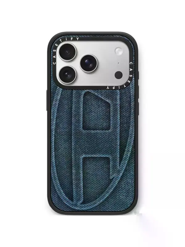 DIESEL X Casetify Denim-effect Iphone 17 Pro Case