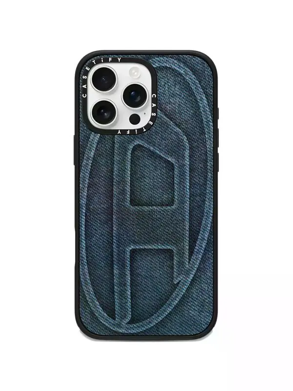 DIESEL X Casetify Iphone 16 Pro Max Case - Blue