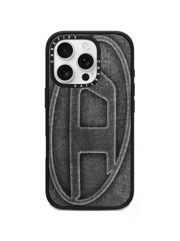 DIESEL X Casetify Iphone 16 Pro Case - Grey