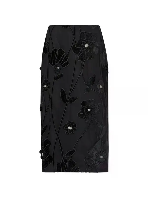 MILLY Rory Midi Skirt