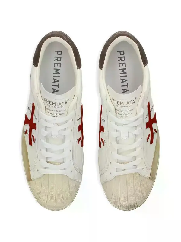 Premiata Logo Patch Sneakers