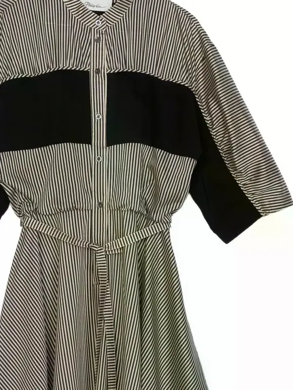 3.1 Phillip Lim Striped Belted Dress